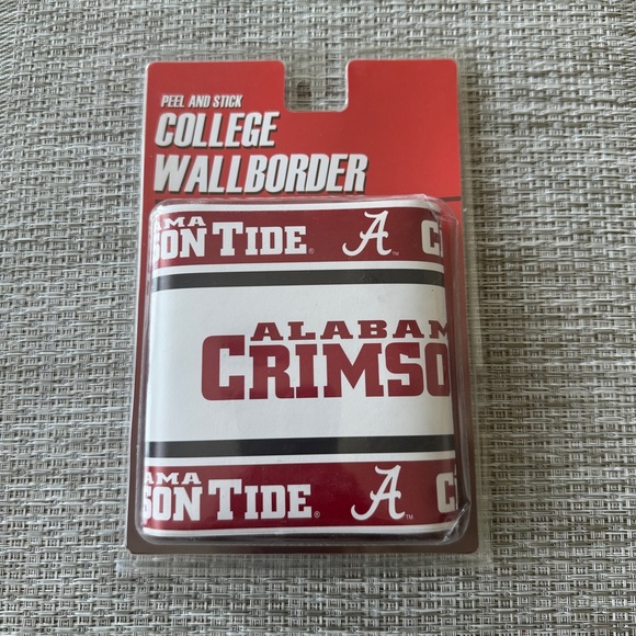 Sports Coverage | Accessories | Alabama Crimson Tide Wall Border 5x 5 ...
